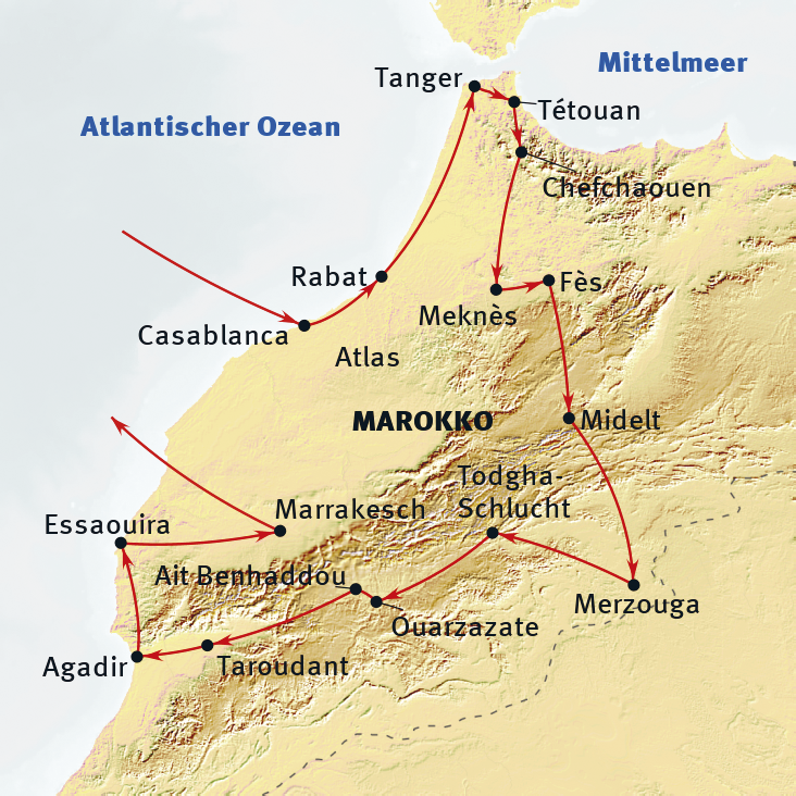 Grosse Marokko-Rundreise | Reise #8370