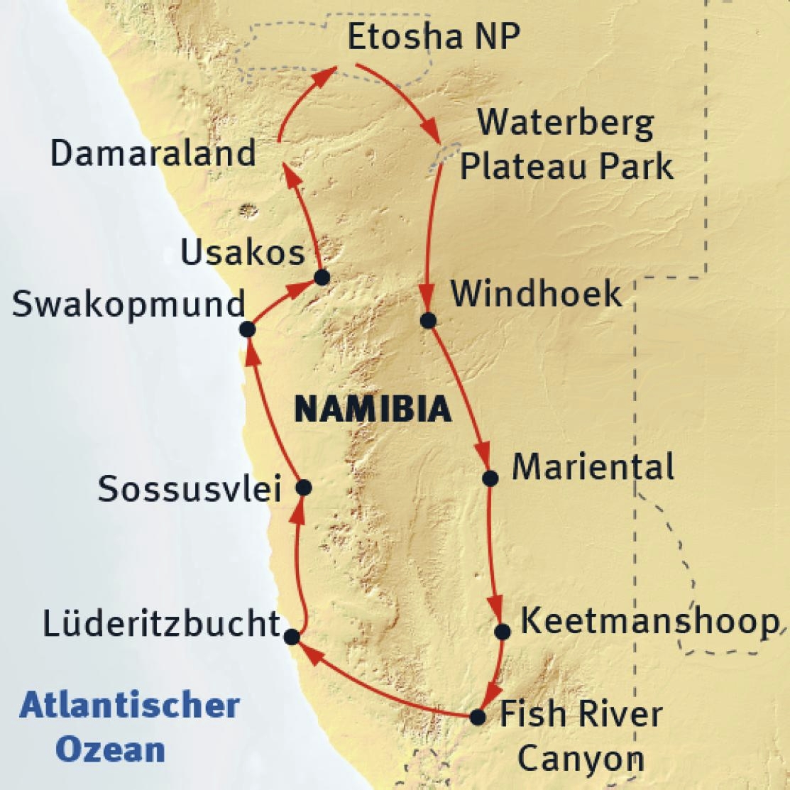 Mietwagen-Rundreise Namibia | Reise #8382